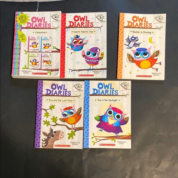 Scholastic | Other | Scholastic Owl Diaries Collection With Vibrant ...